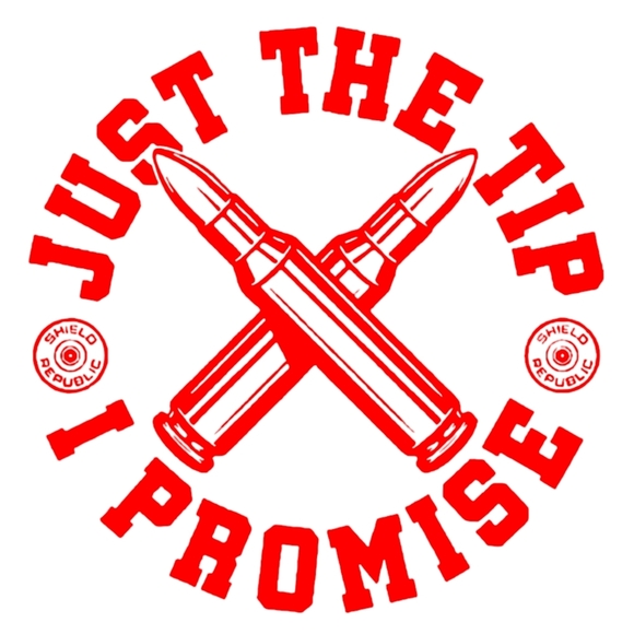 Oracal 651 | Accessories | Red Glossy 6x6 Just The Tip Bullet Premium ...